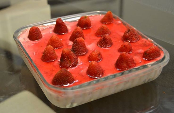 Pavê de morango fácil - Veja a Receita: