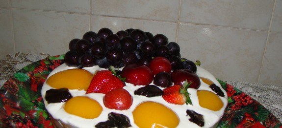 Pavê de frutas - Veja a Receita: