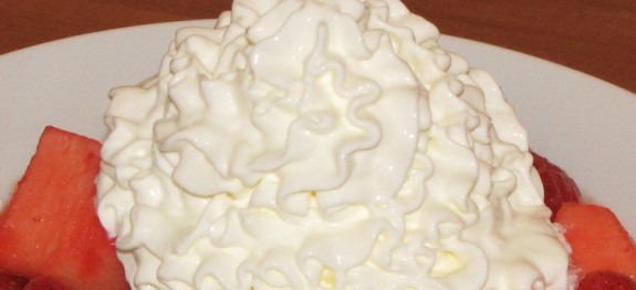 Creme de chantilly - Veja a Receita: