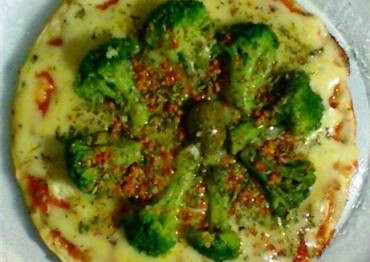 Pizza de brócolis - Veja a Receita: