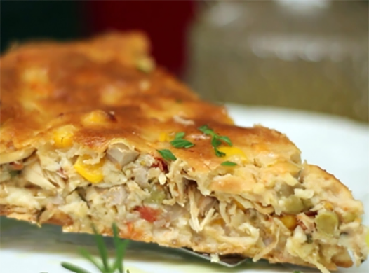 Torta de Frango - Veja a Receita: