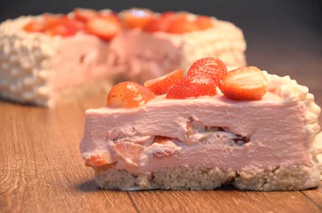 Torta Mousse De Morango DelÍcia Veja A Receita