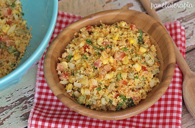 Farofa perfeita - Veja a Receita: