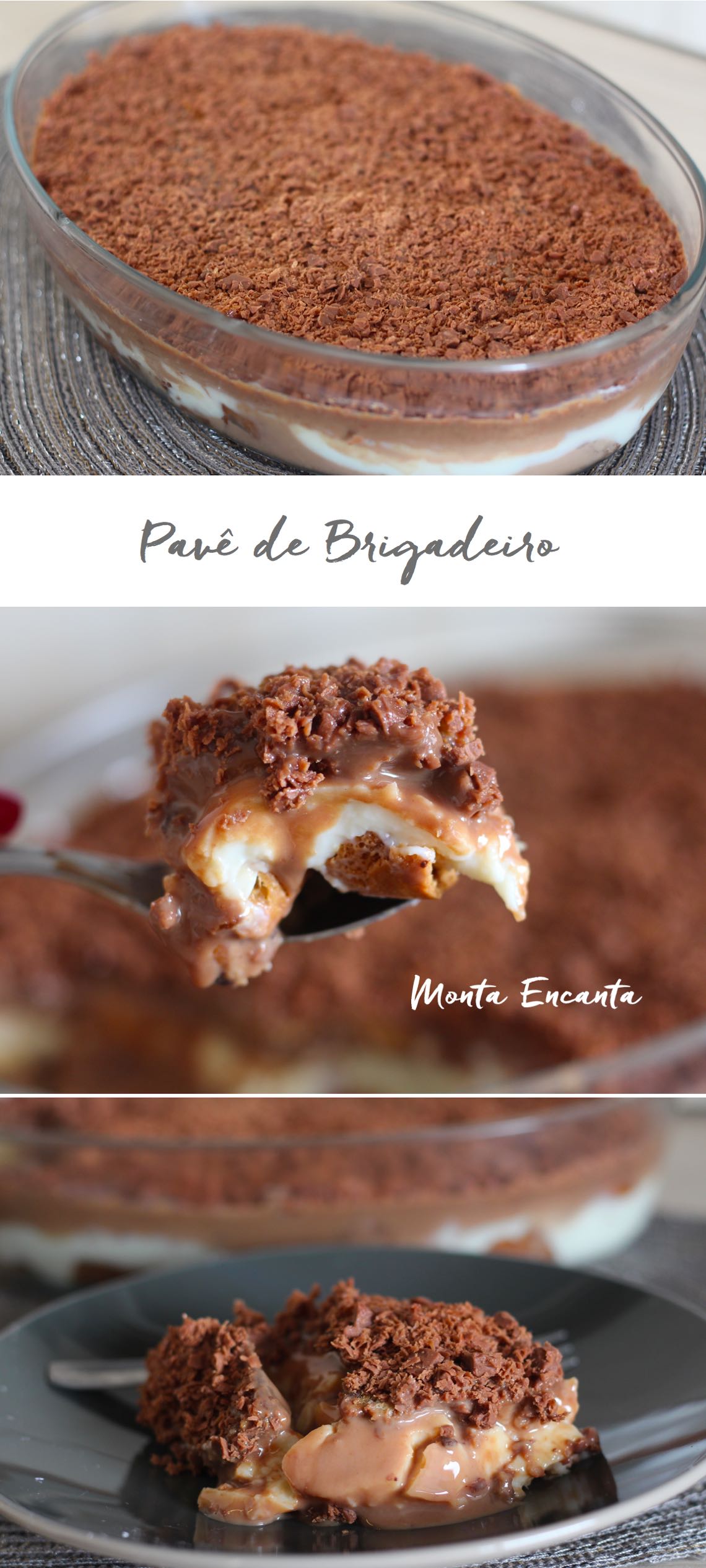 Pavê de Brigadeiro - Veja a Receita: