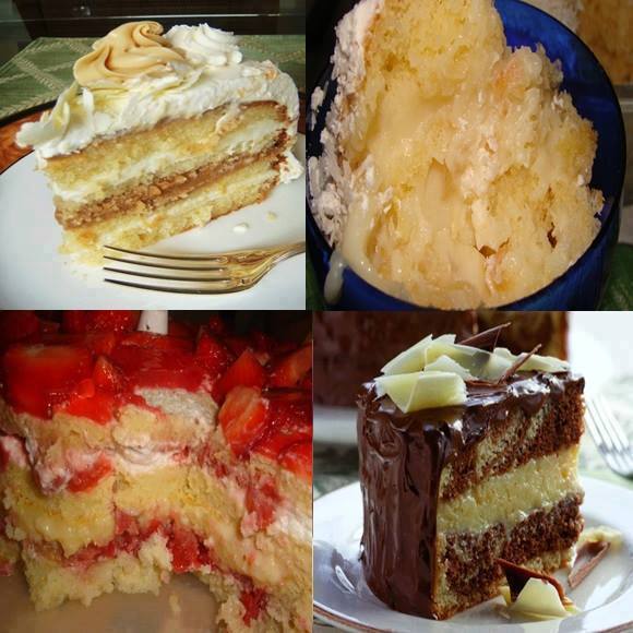 20 Recheios para Bolos,Tortas e Pavês - Veja a Receita: