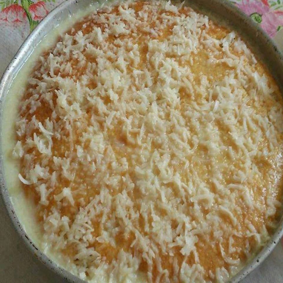 Bolo molhado de coco gelado - Veja a Receita: