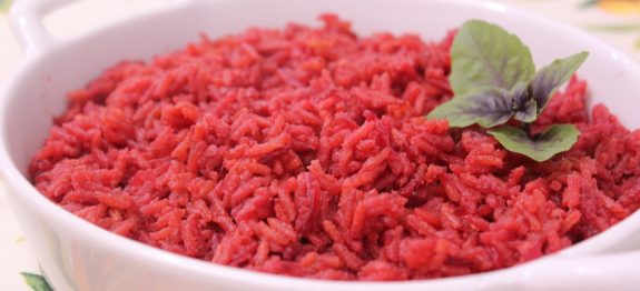 ARROZ ROSA - Veja a Receita: