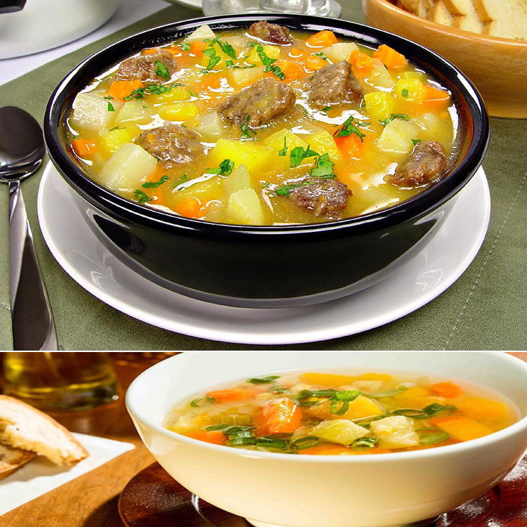 Sopa Cremosa de Legumes - Veja a Receita:
