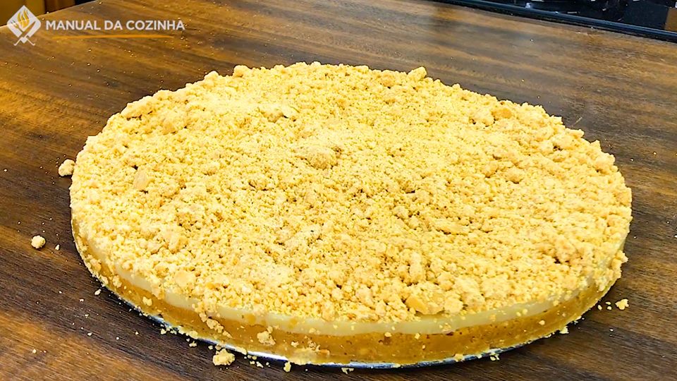 Torta de Paçoca Delícia - Veja a Receita: