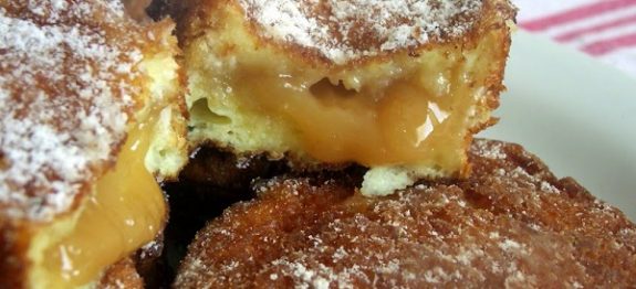 Rabanada Recheada com Doce de Leite - Veja a Receita: