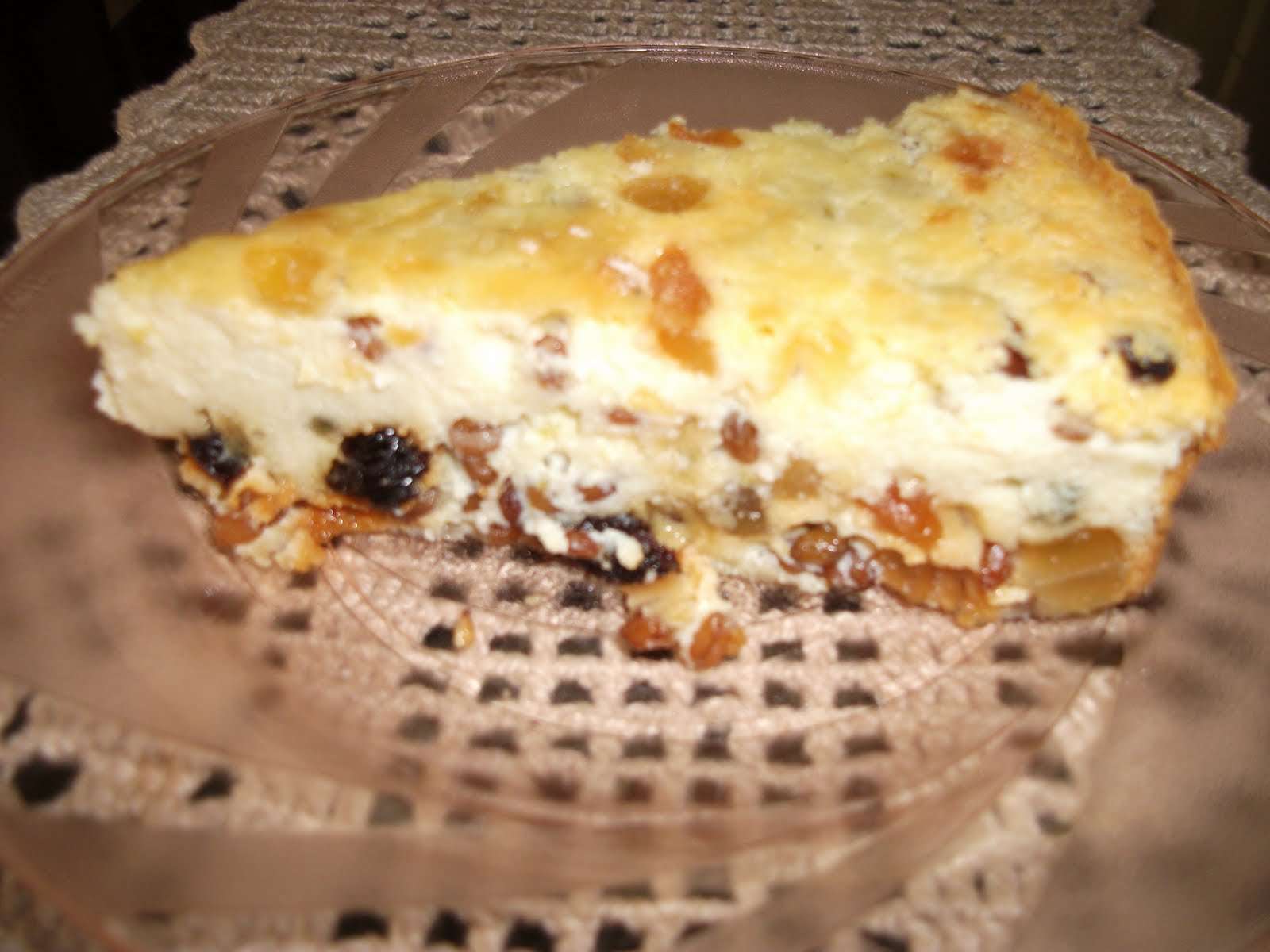 Torta de Ricota com Frutas Cristalizadas - Veja a Receita: