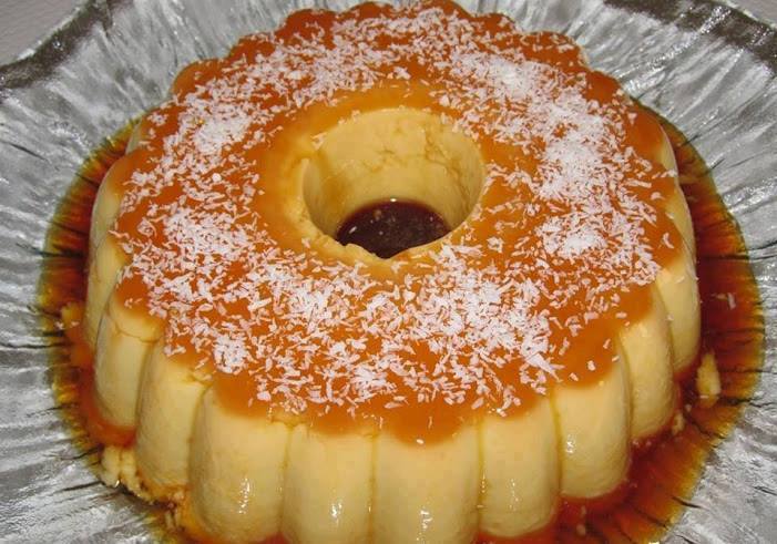 Pudim De Coco - Veja a Receita: