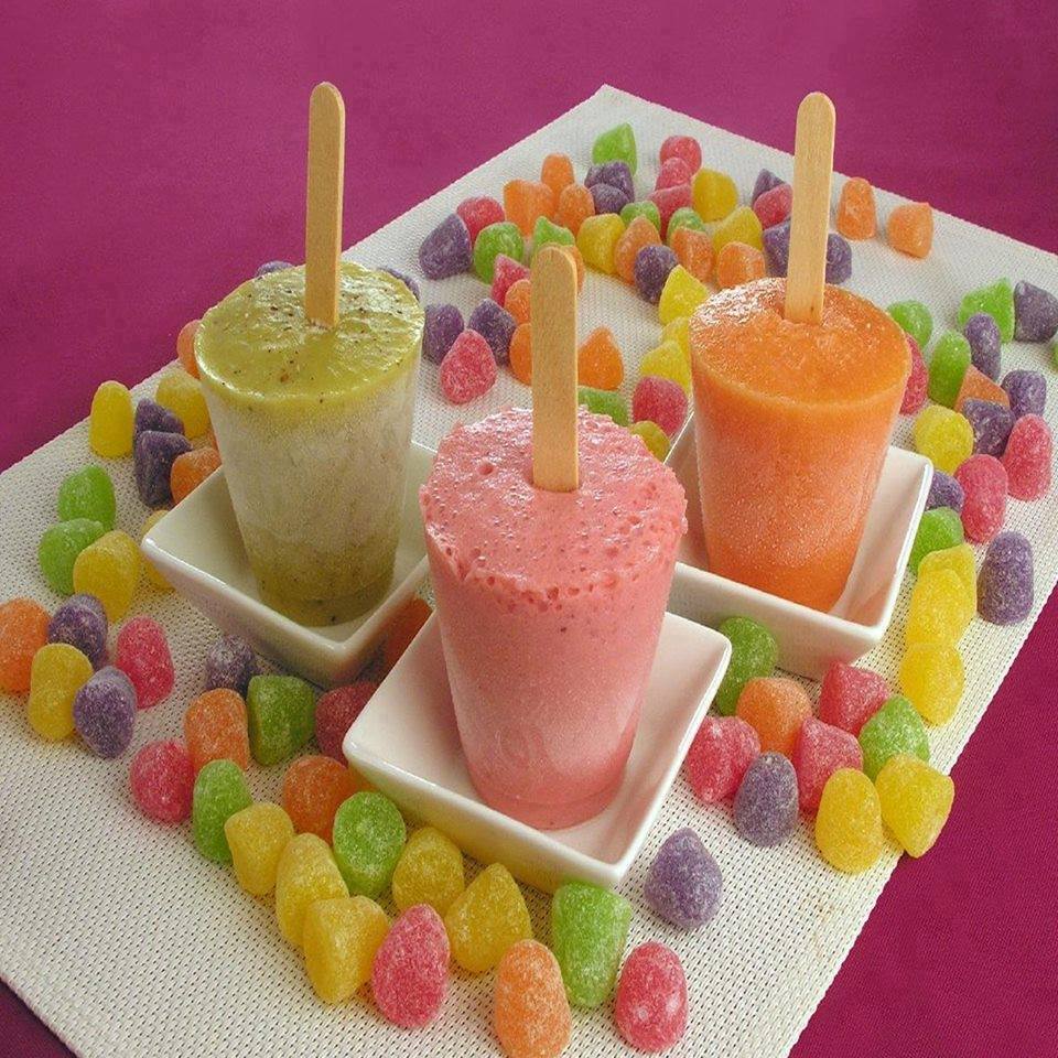 Picolé de frutas - Veja a Receita: