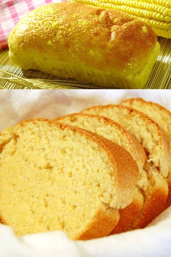 PÃO CASEIRO DE MILHO FOFINHO - Veja a Receita: