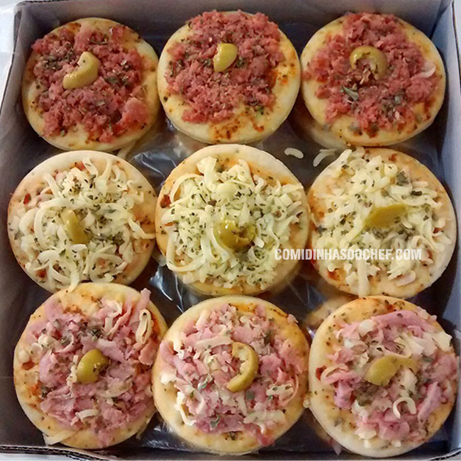RECEITA DE MINI PIZZA PARA FESTA - Veja a Receita: