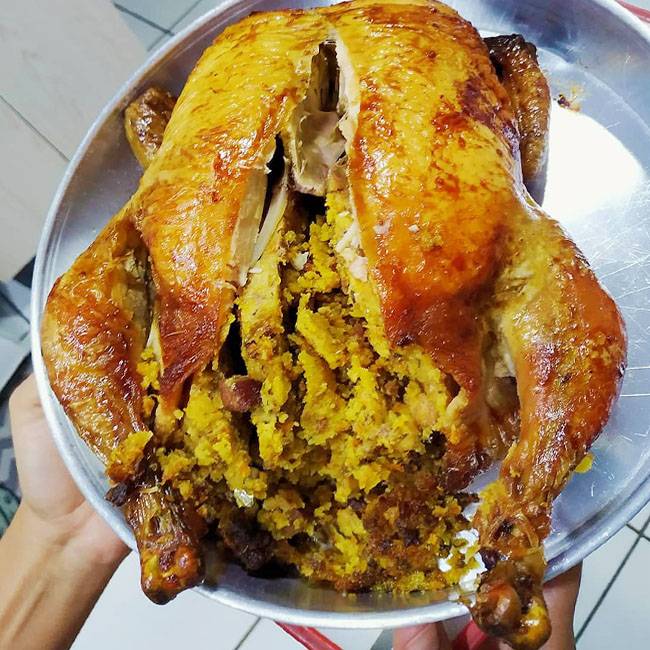 Frango Recheado Com Farofa Veja A Receita