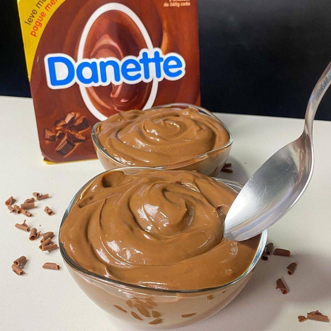 DANETTE CASEIRO (MELHOR DO QUE DANETTE DE SUPERMERCADO) SUPER FÁCIL E ...