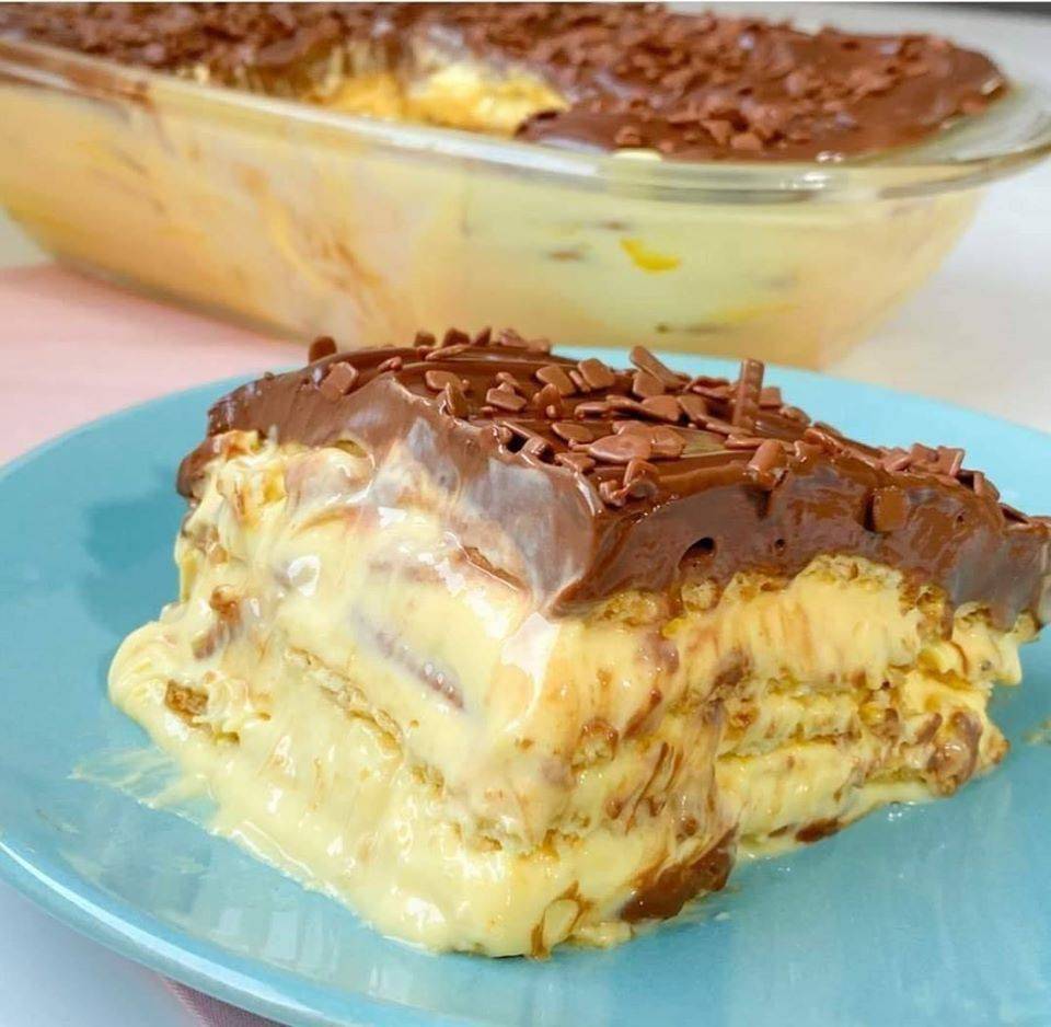 PAVÊ DE MOUSSE DE MARACUJÁ COM CHOCOLATE - Veja a Receita: