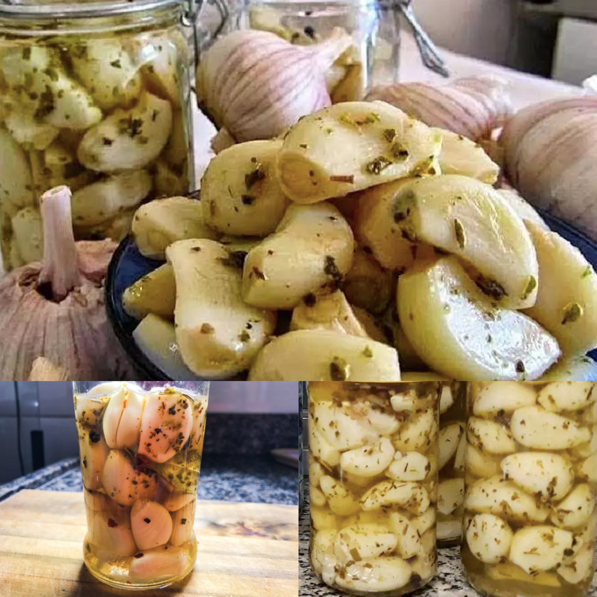 Conserva de Alho feita em 3 minutinhos deixa a comida mil vezes mais ...