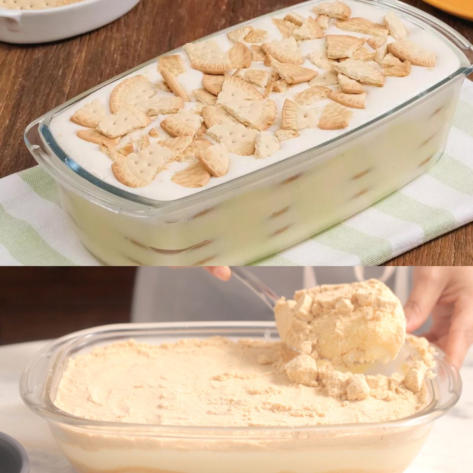 Torta de bolacha deliciosa e simples - Veja a Receita: