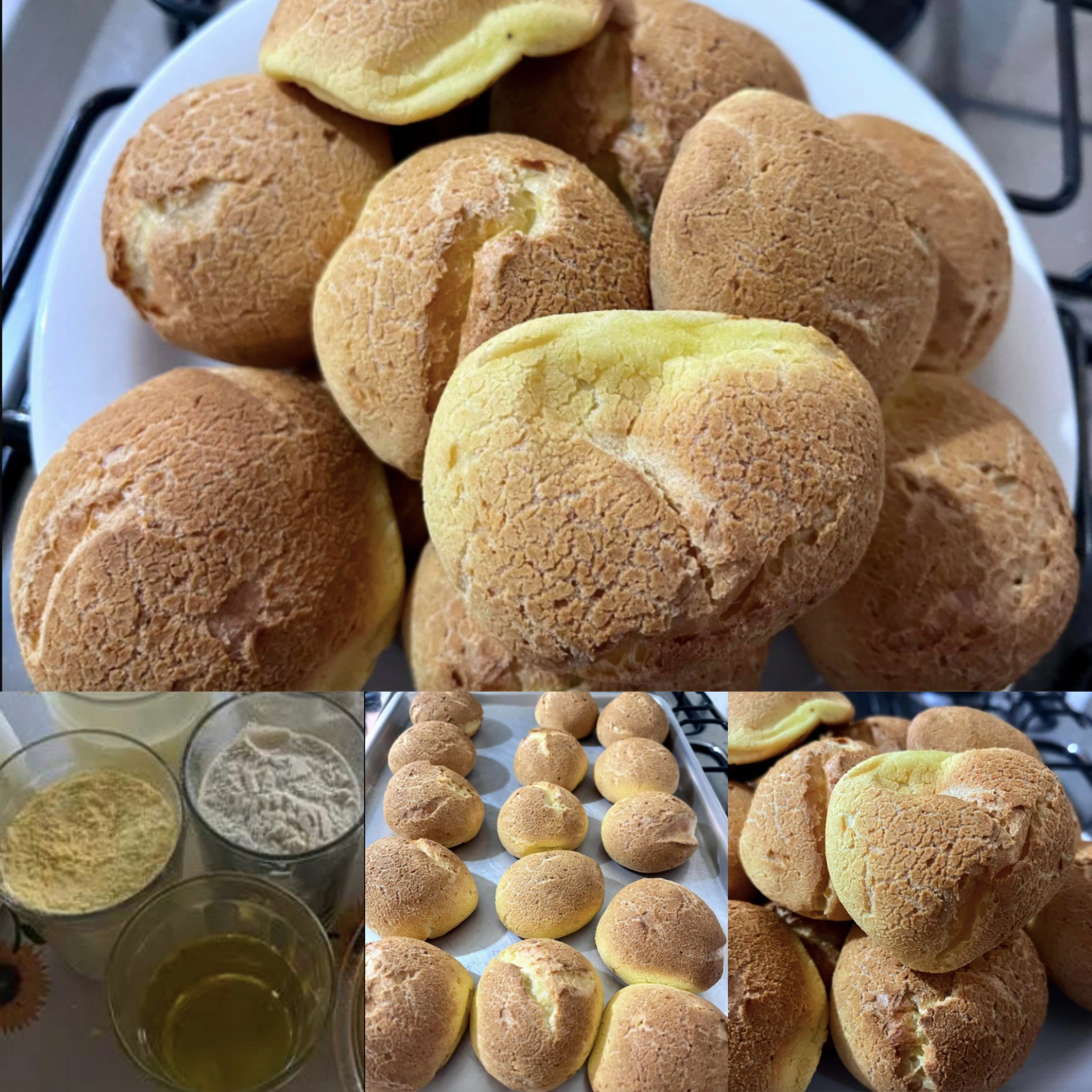 Bolinho Pingão feito de 3 Copos apenas o lanchinho perfeito e facílimo ...