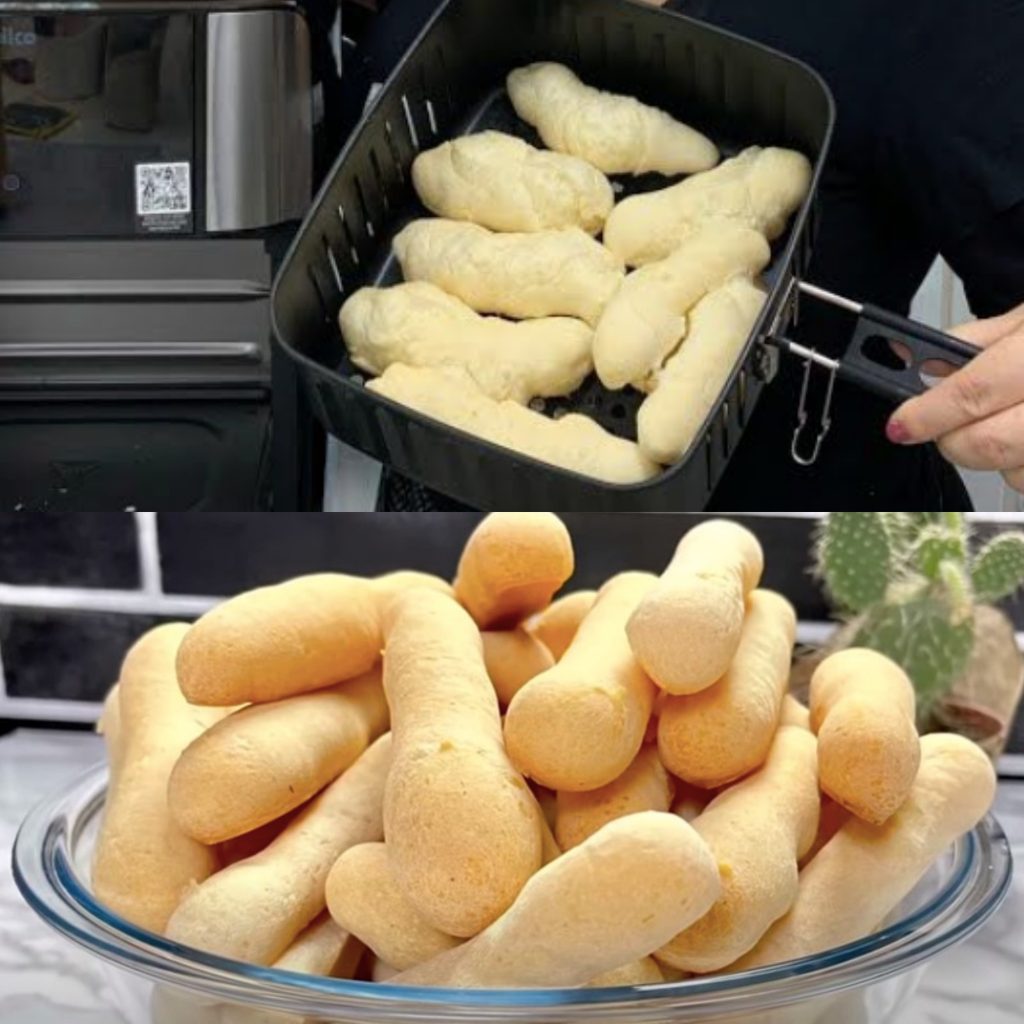 Chipa frita na AirFryer super crocante e sequinha, mil vezes mais ...