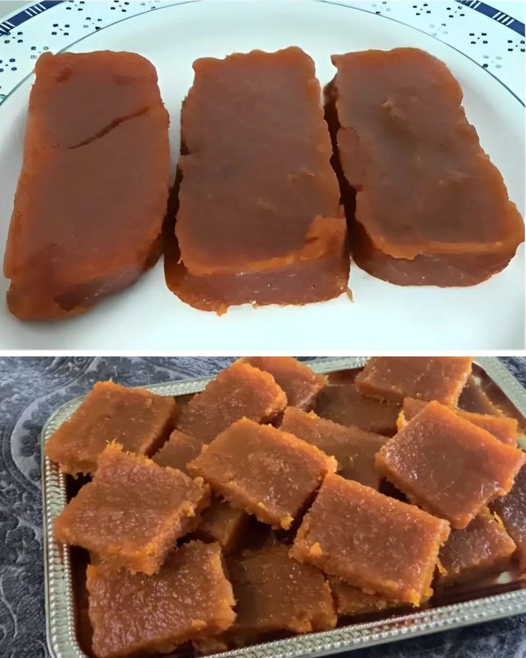 Doce de abóbora de corte caseiro igual aqueles vendidos antigamente ...