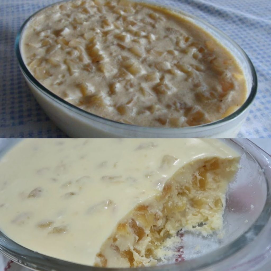 Doce de liquidificador que minha vó faz em todas as comemorações em ...