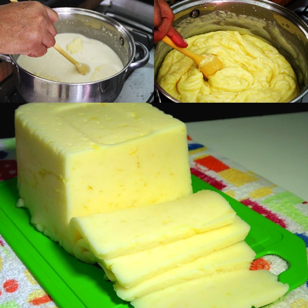 Queijo Muçarela Caseiro 燎 15 minutos e pronto! - Veja a Receita: