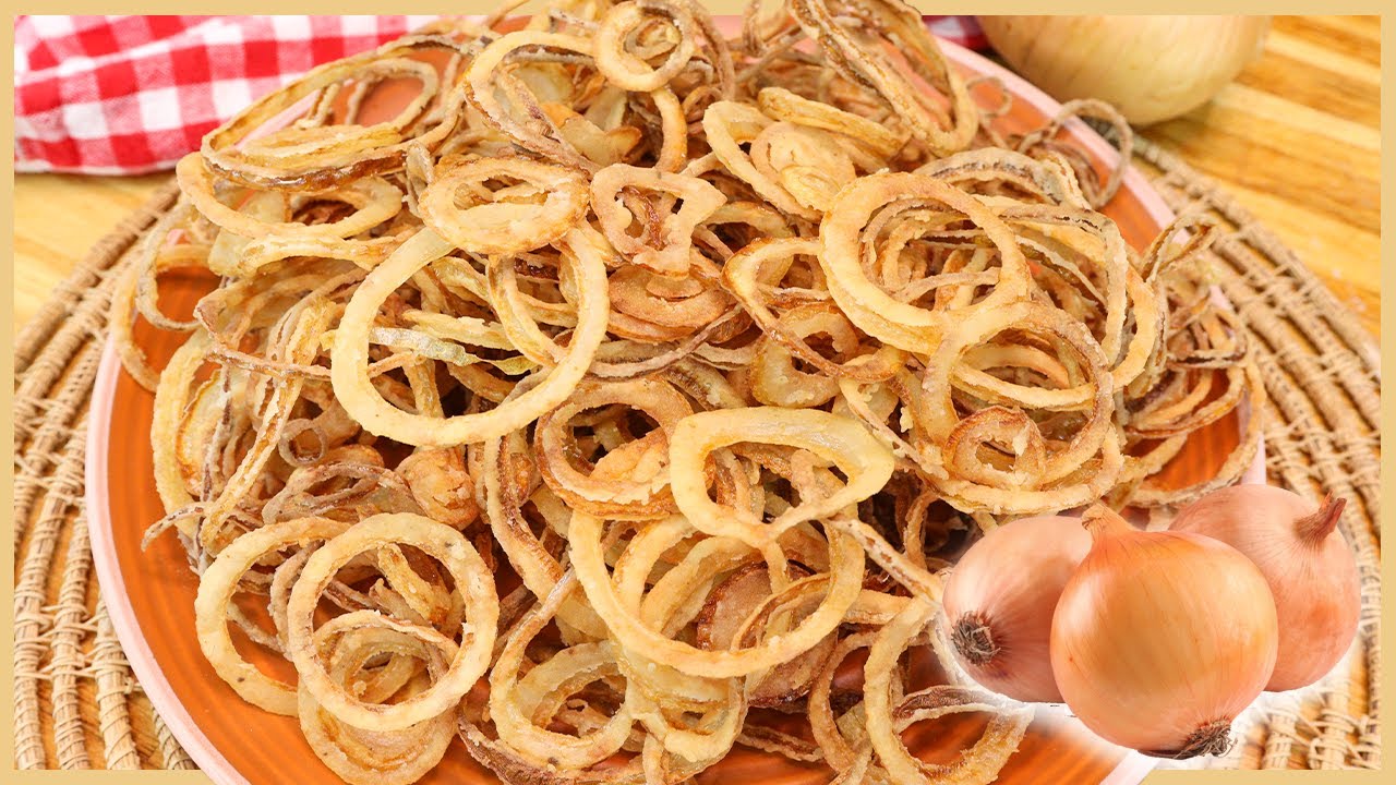 COMO FAZER CEBOLA CRISPY - SUPER CROCANTE - FÁCIL - SEQUINHA - Veja a ...