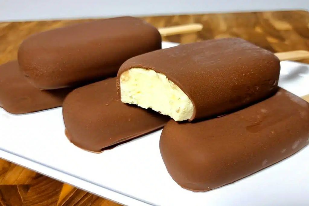 Picolé Skimo caseiro delicioso e muito fácil de preparar toda a família ...