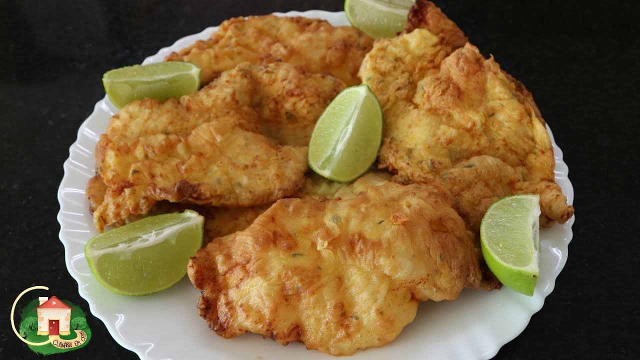 Filé de frango empanado utilizando apenas 1 ingrediente fica crocante e ...