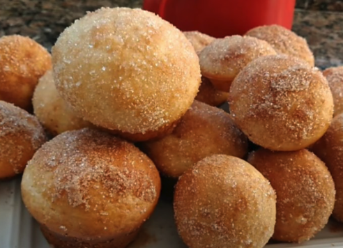 Descobri a receita perfeita de bolinho de chuva assado fácil, rápido ...