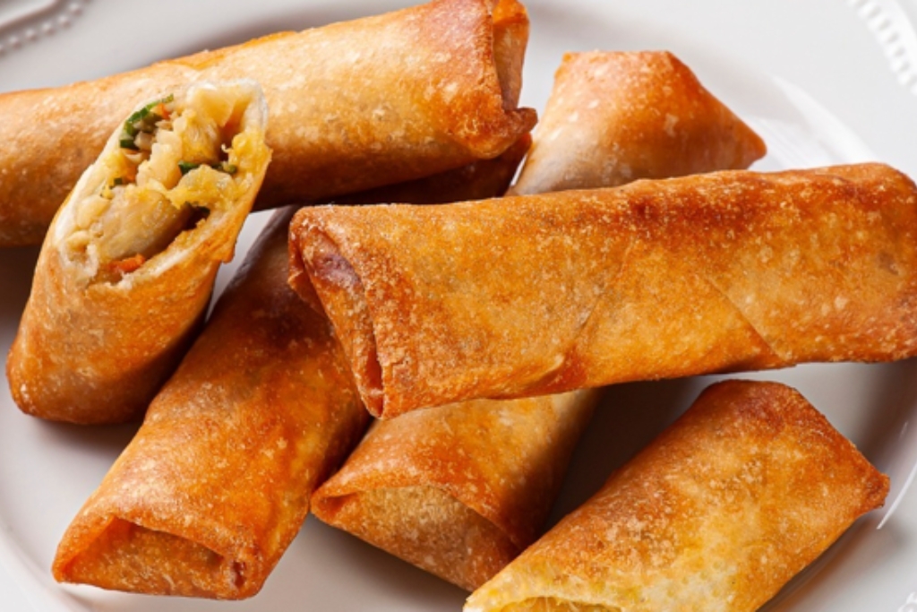 Rolinho primavera caseiro, receita simples, saudável e muito saborosa ...