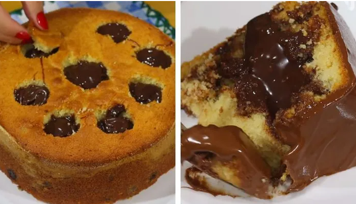 Bolo Bomba de Chocolate - Água na Boca