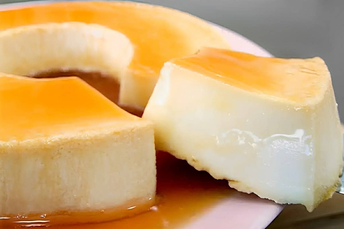 Pudim sem ovos e sem leite condensado simples e fácil é só bater os ...