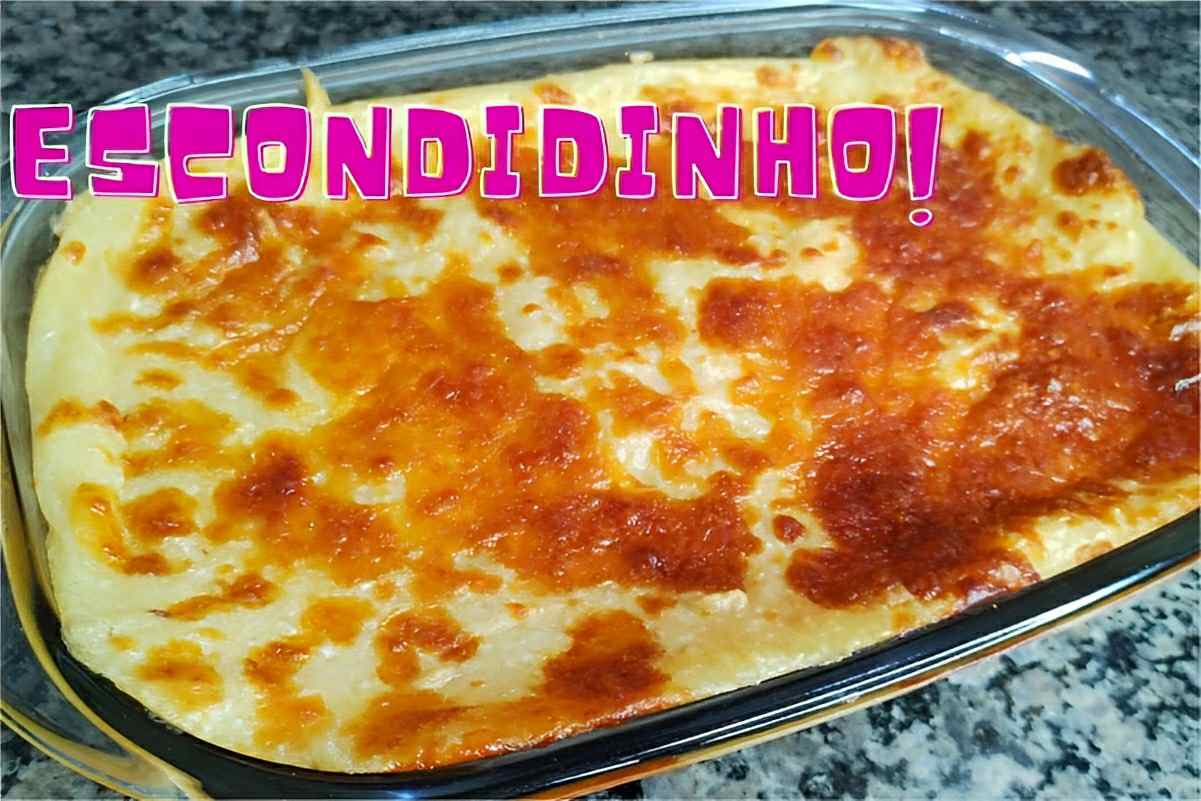 Escondidinho de carne de sol com macaxeira delicioso e feito com poucos ...