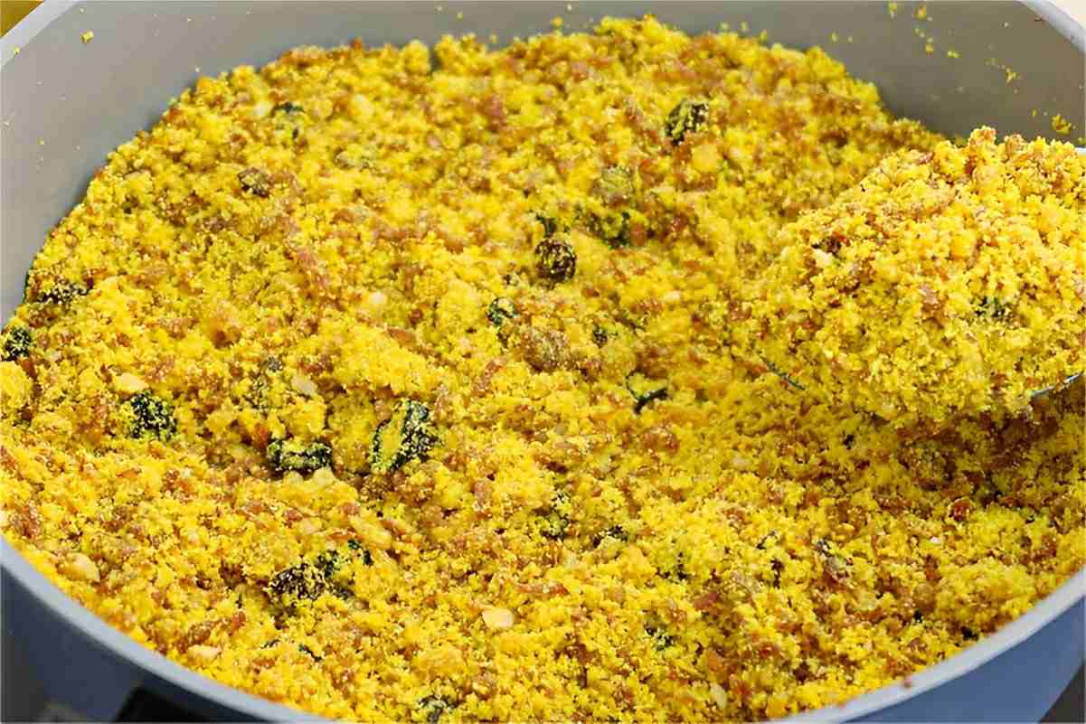 Farofa de abobrinha simples e deliciosa para servir no churrasco - Água ...