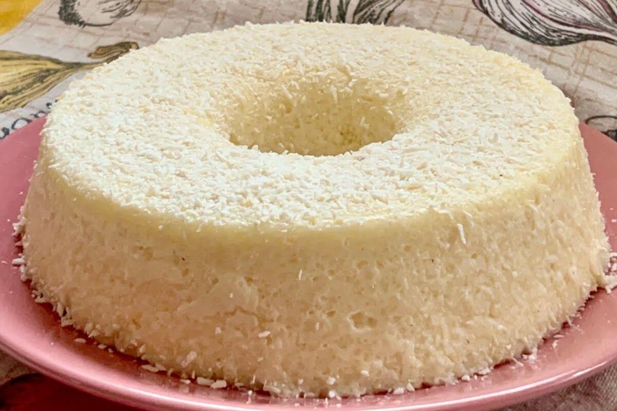 Pudim de tapioca todo mundo que vê quer um pedaço que doce maravilhoso ...