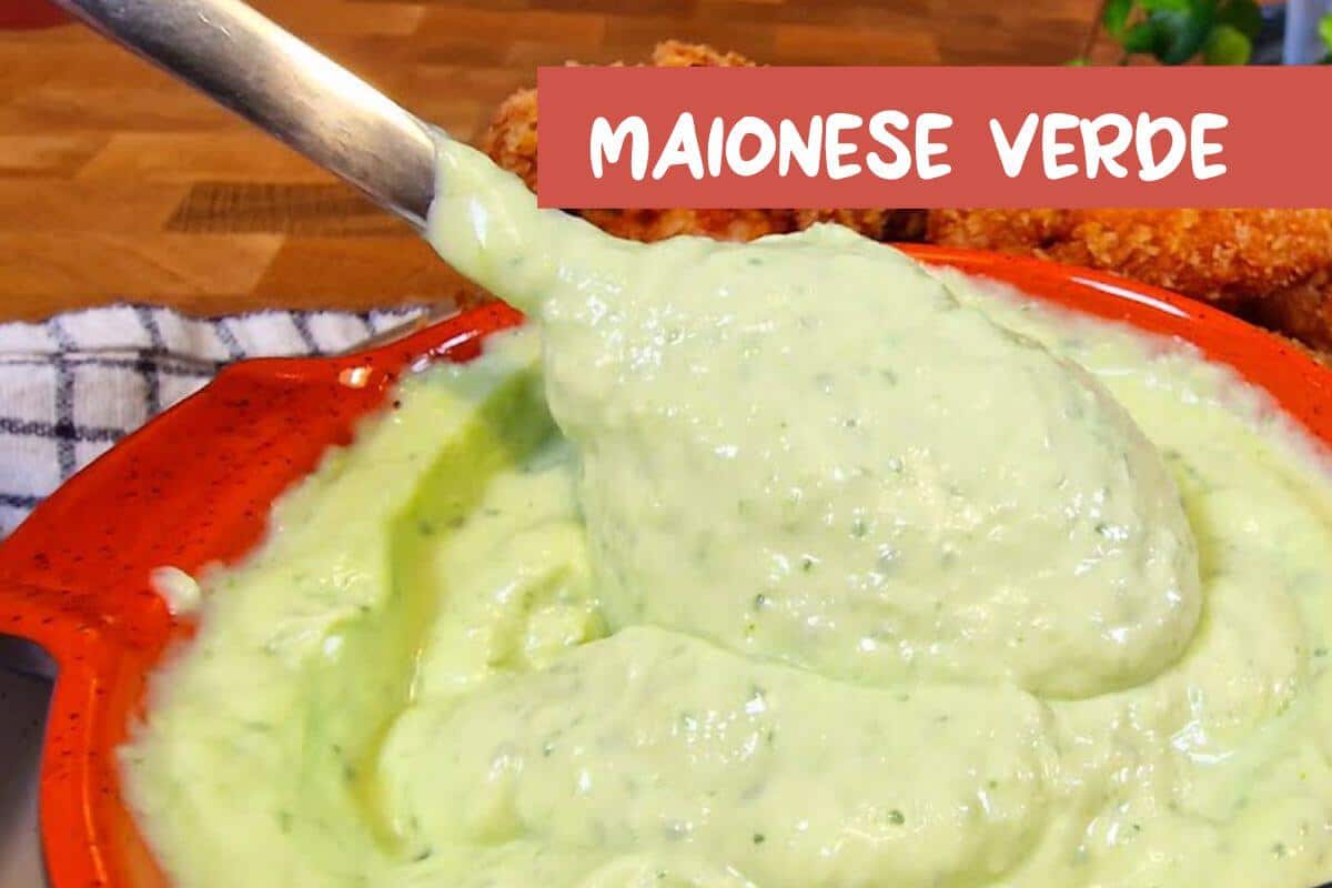 Maionese verde de lanchonete deliciosa que não precisa adicionar ovo ...