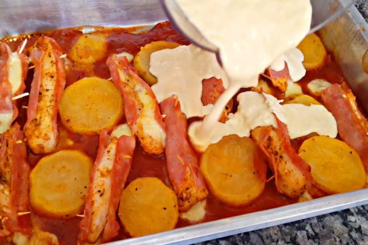 Peito de frango no forno de um jeito que você nunca viu antes - Água na ...