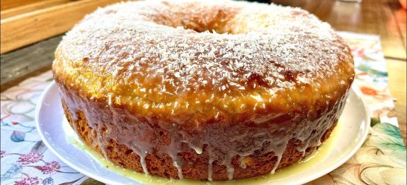 Moça de coco: Massa mole fácil e gostosa - Água na Boca