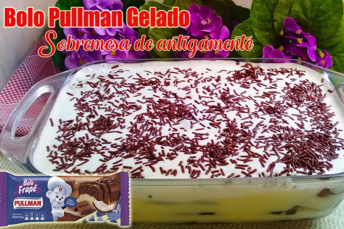 Bolo pullman gelado vai ser uma surpresa deliciosa para sua família ...