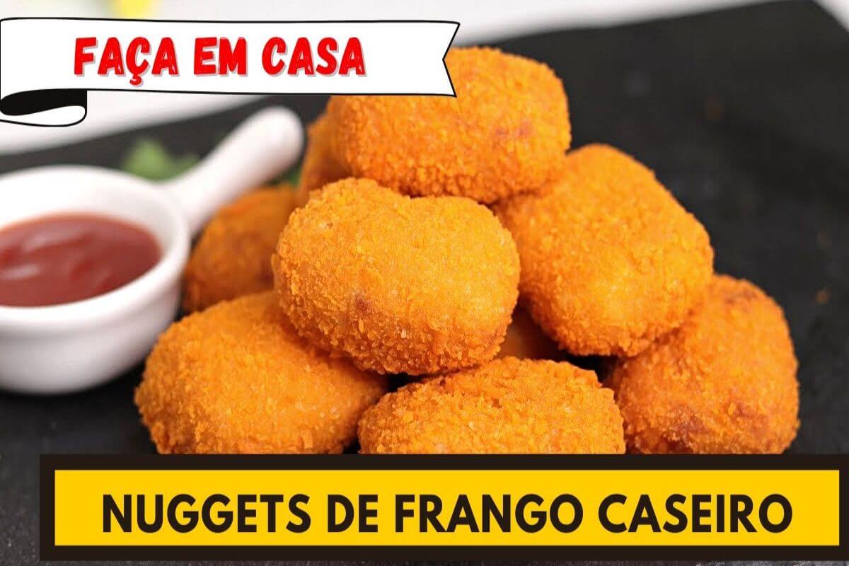 Nuggets de frango caseiro com aquela casquinha crocante que é ...