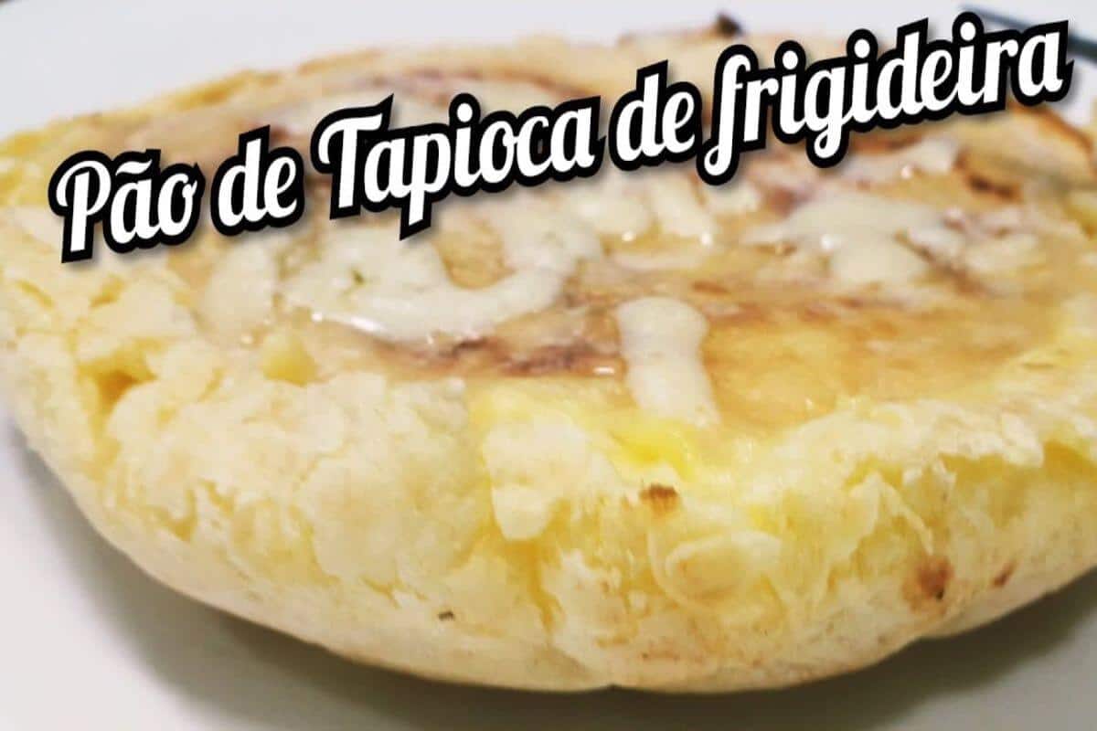 Pão de tapioca de frigideira delicioso que fica pronto em 5 minutos ...