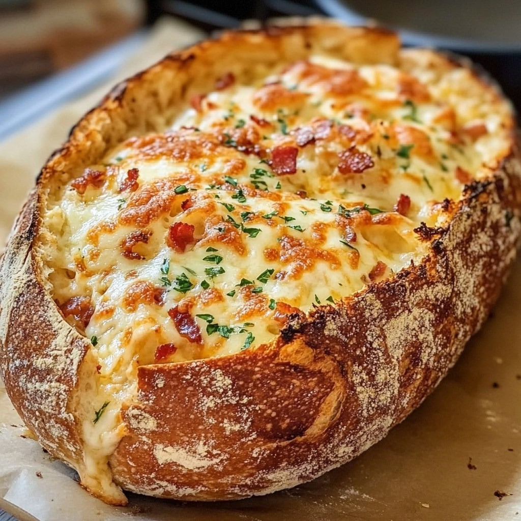 Pão Recheado com Queijo e Bacon: Fácil e delicioso! - Água na Boca